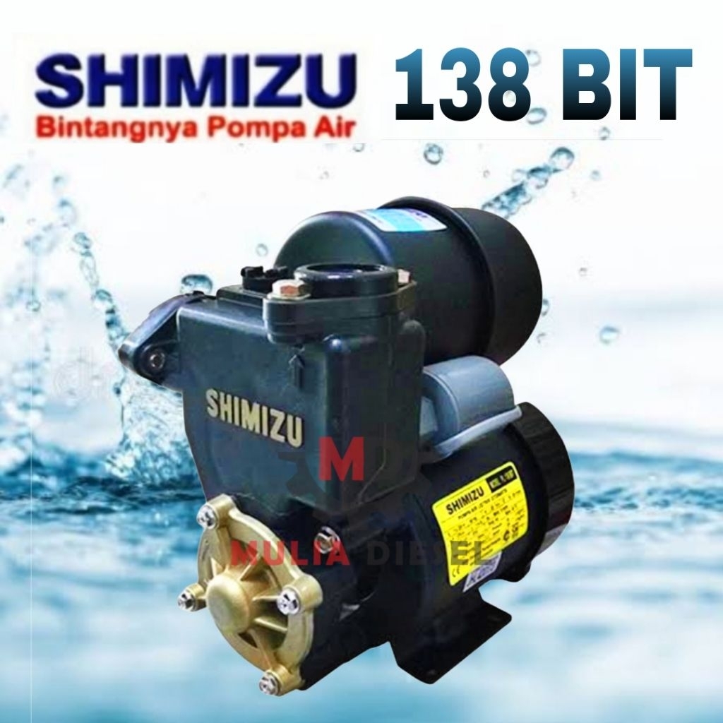 Jual Shimizu 138 BIT Mesin Pompa Air Listrik Sumur Dangkal | Shopee Indonesia