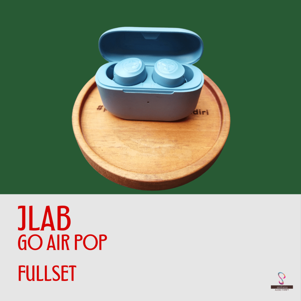 Jual JLab GO AIR POP TWS Bluetooth Earphone Mini Wireless - Slate ...