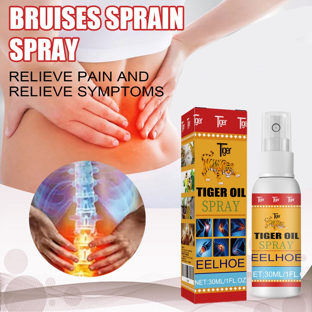 Jual EELHOE Tiger Oil Spray Joint Pain Spray 30ml Pain Relief Spray For ...