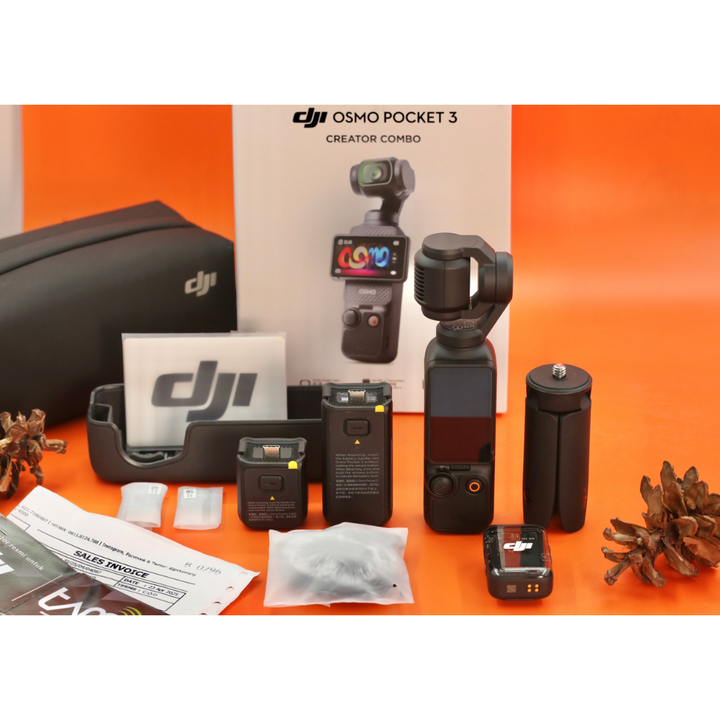 Jual DJI Osmo Pocket 3 CREATOR COMBO Garansi April 2026 A217 | Shopee Indonesia