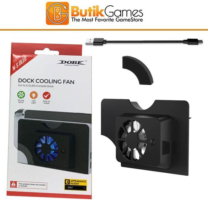 Jual DOBE TNS 1136 Docking Dock Cooling Fan Kipas Nintendo Switch OLED ...