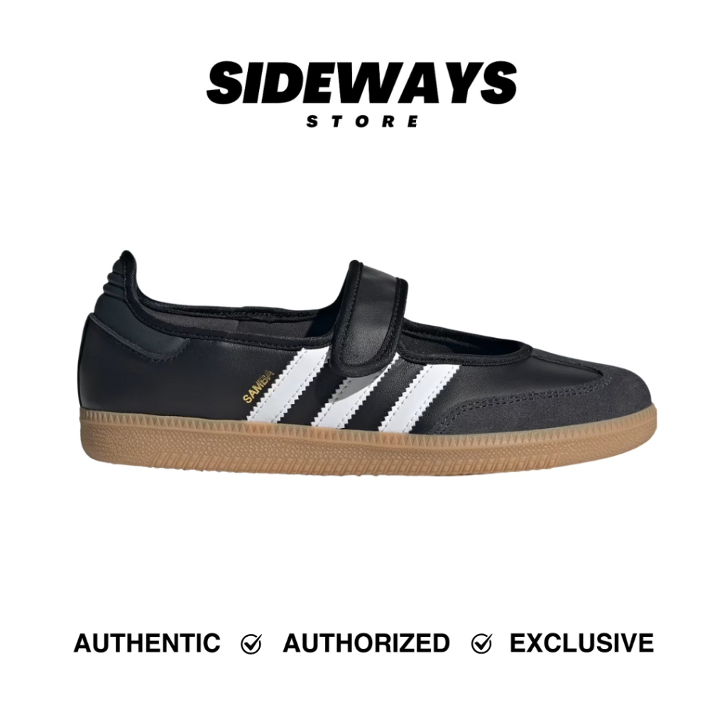 Jual Adidas Samba Mary Jane Black White / Cloud White Carbon Core Black ...