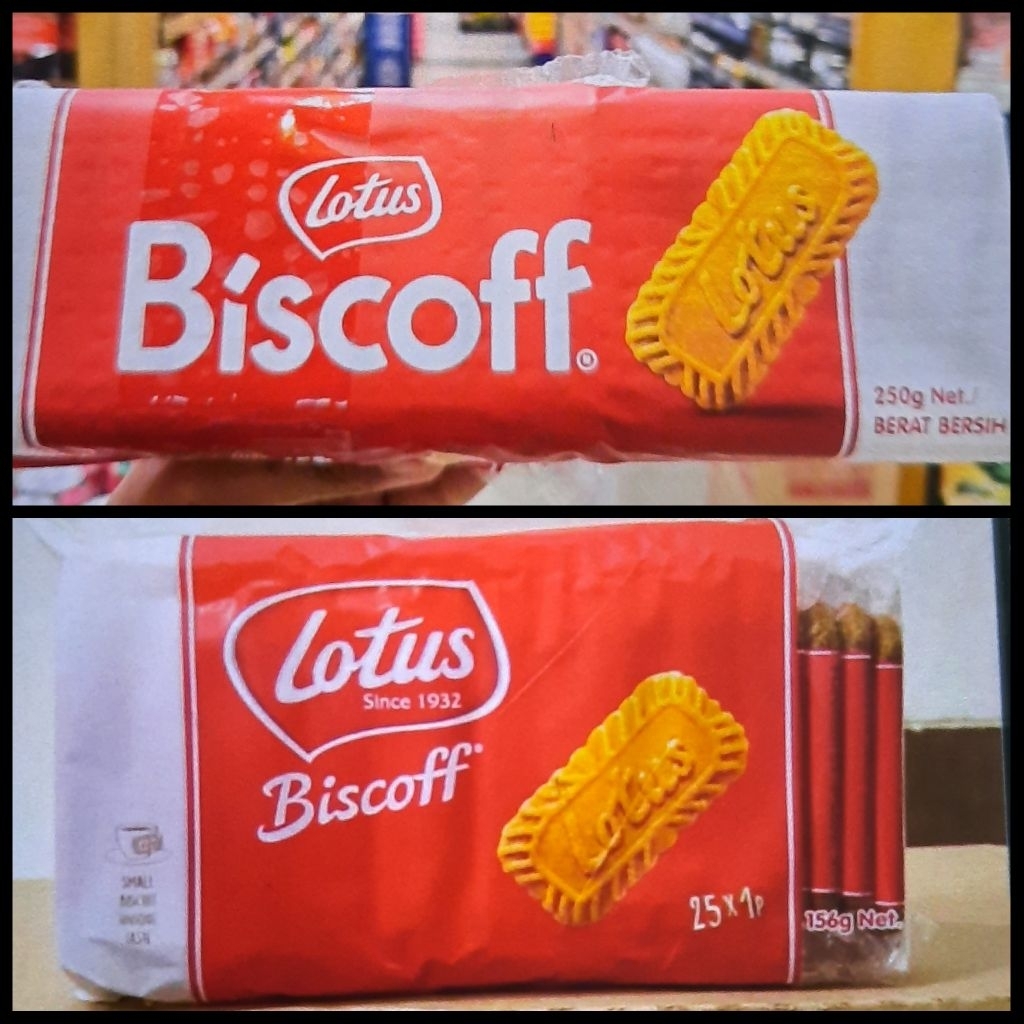Jual EXP Ags25-Mar26 Lotus Biscoff 156 - 250 gram Biscuit Biskuit Krim ...