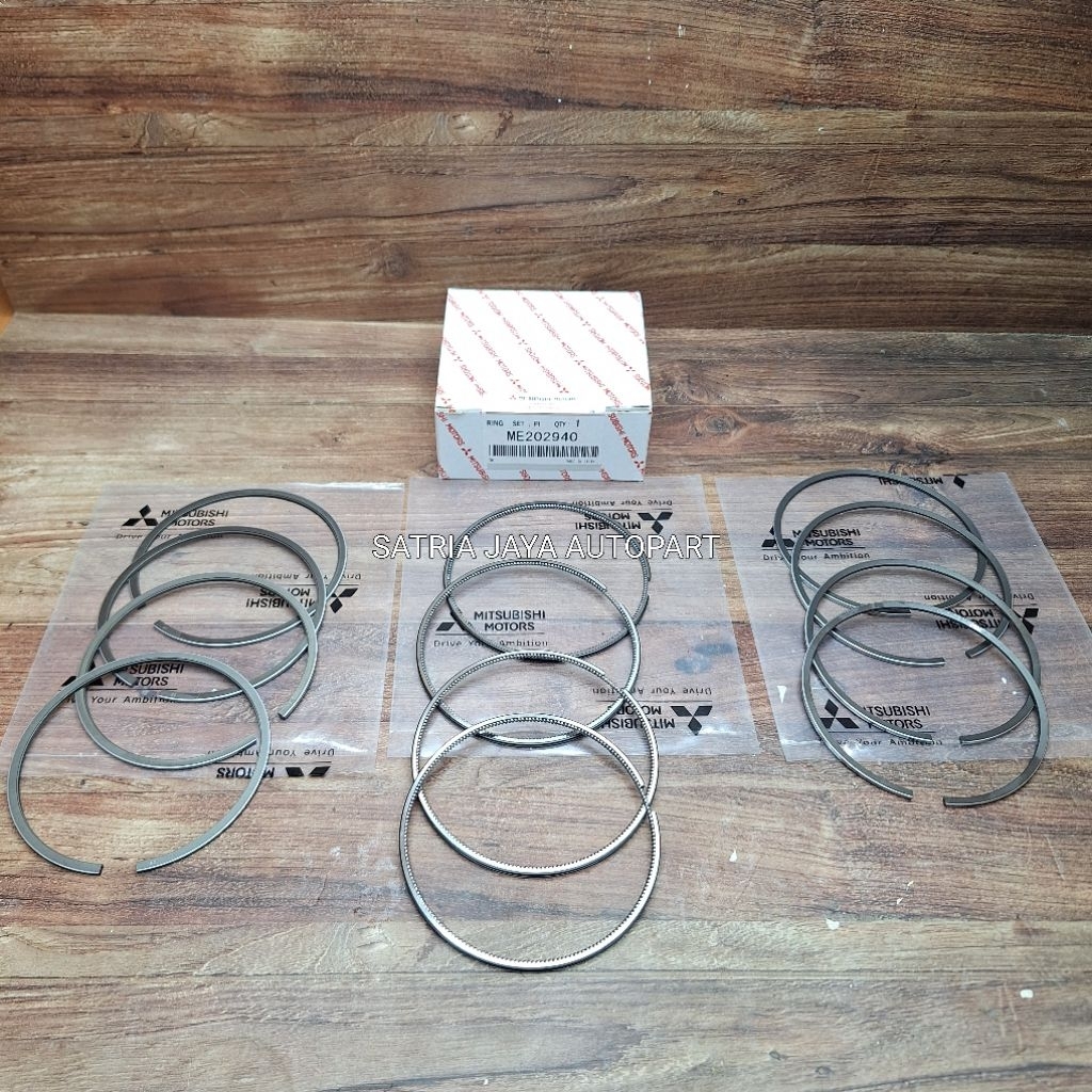 Jual RING PISTON SET-RING SEHER SET MITSUBISHI TRITON 2.8 2800CC 4M40 ...