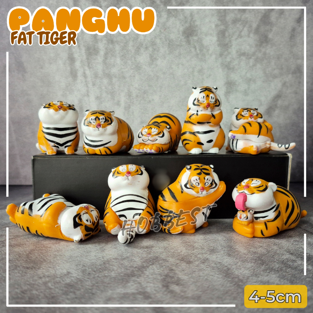 Jual Action Figure PANGHU FAT TIGER - Miniatur Pajangan Mainan Toy ...