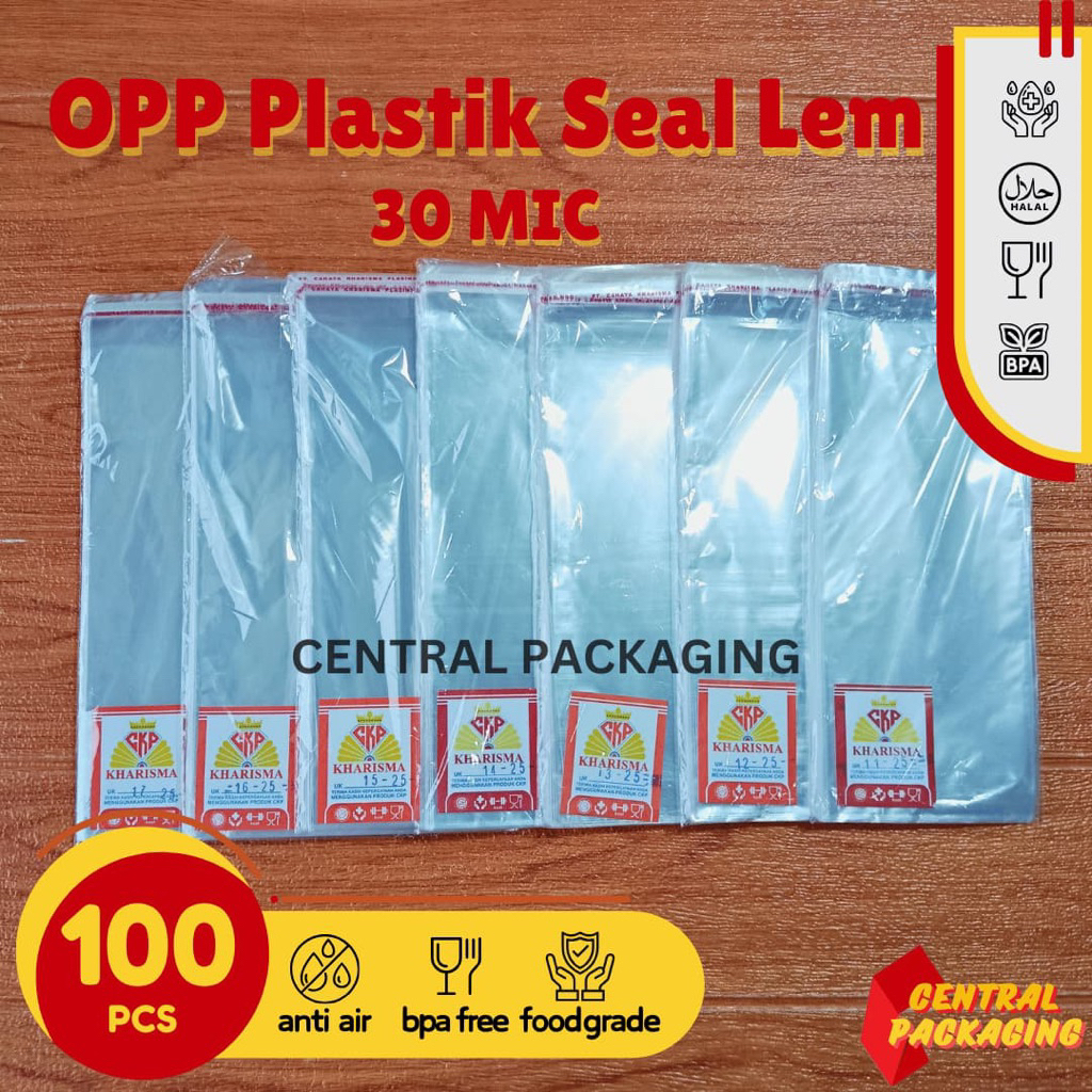Jual OPP PLASTIK SEAL LEM 11x25 12x25 13x25 14x25 15x25 16x25 17x25 ...