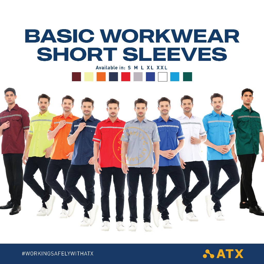 Jual Wearpack Safety ATX/ Atasan Safety / Kemeja Safety / Seragam ...