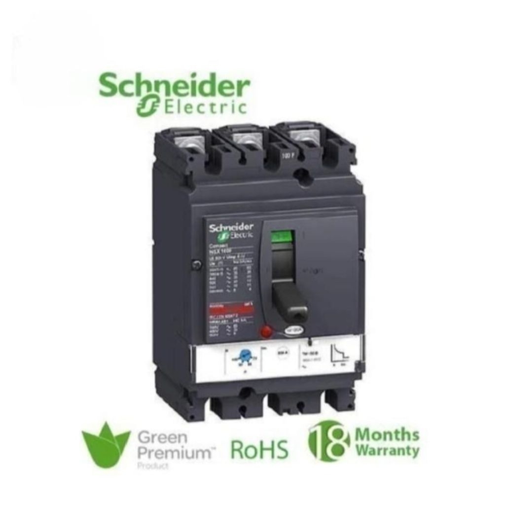Jual MCCB SCHNEIDER NSX100S 3P-32A TM32D 100KA ORIGINAL | Shopee Indonesia