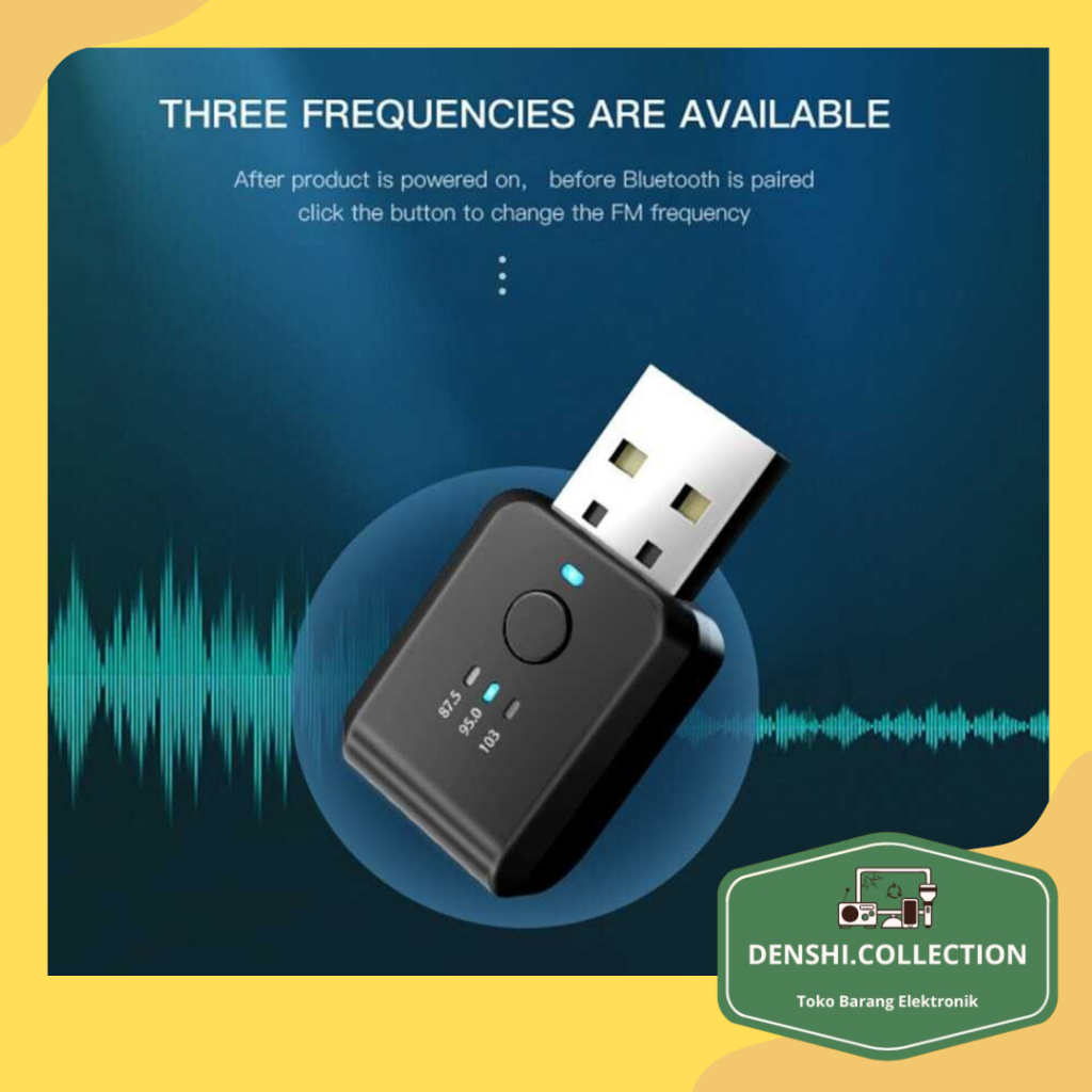 Jual USB Dongle Car Bluetooth 5.1 FM - FM01I Bluetooth Mobil I ...