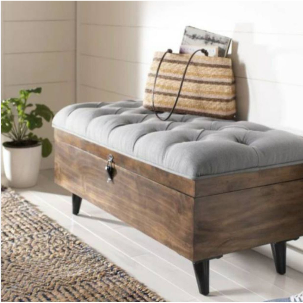 Jual BM1 Promo !!! Sofa Bench Box Storage Kayu Jati Jepara - Natural ...