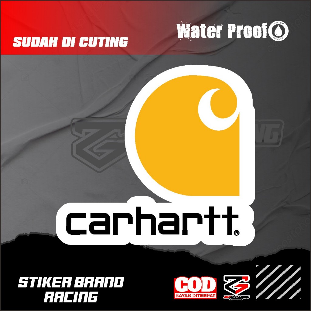 Jual stiker carhartt sticker carhartt stiker brand | Shopee Indonesia