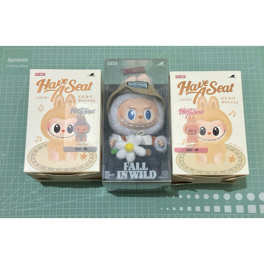 Jual LABUBU HAVE A SEAT DADA HEHE LABUBU FALL IN WILD POPMART PENDANT ...