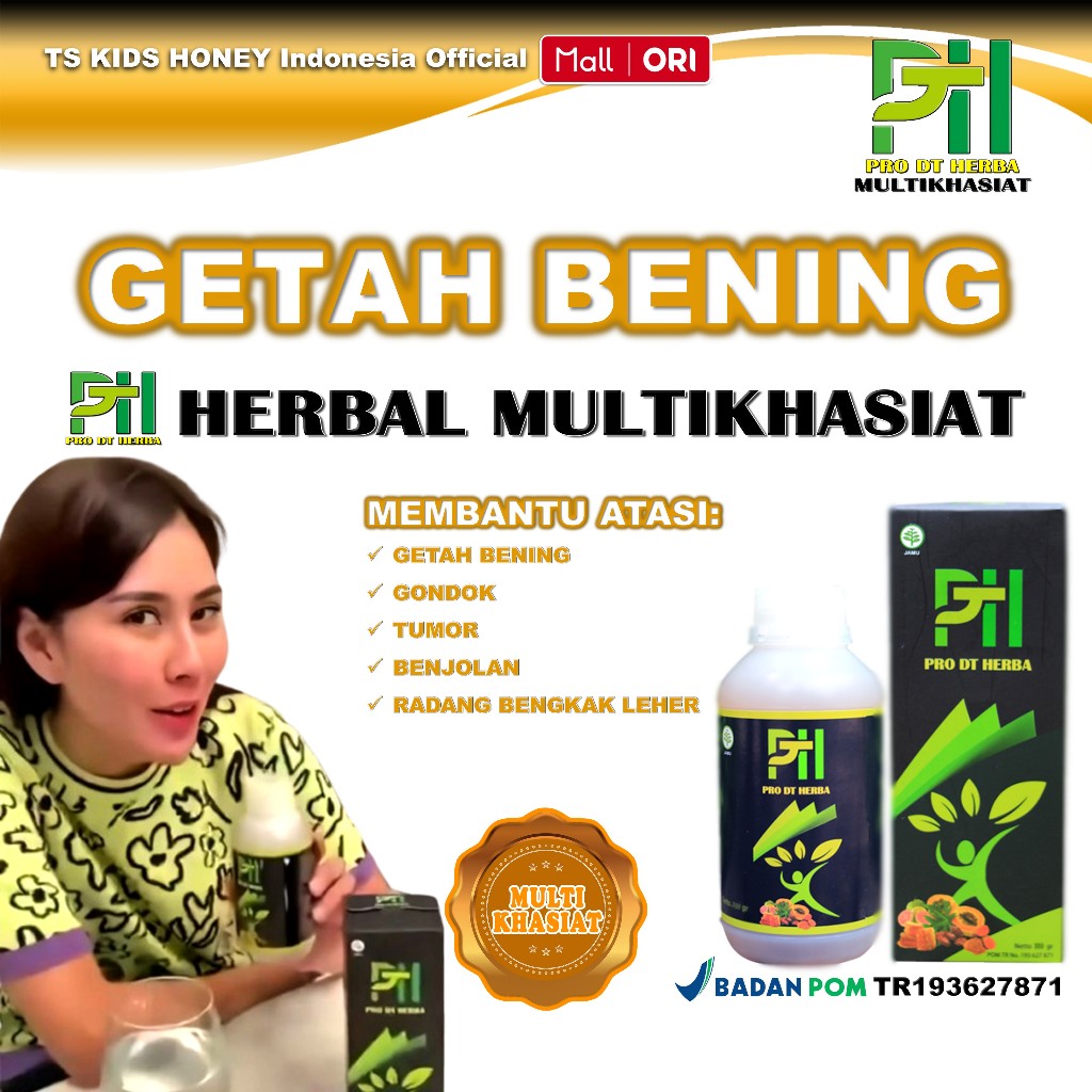 Jual PRO DT HERBA 350g Obat Herbal Kelenjar Getah Bening Tiroid ...