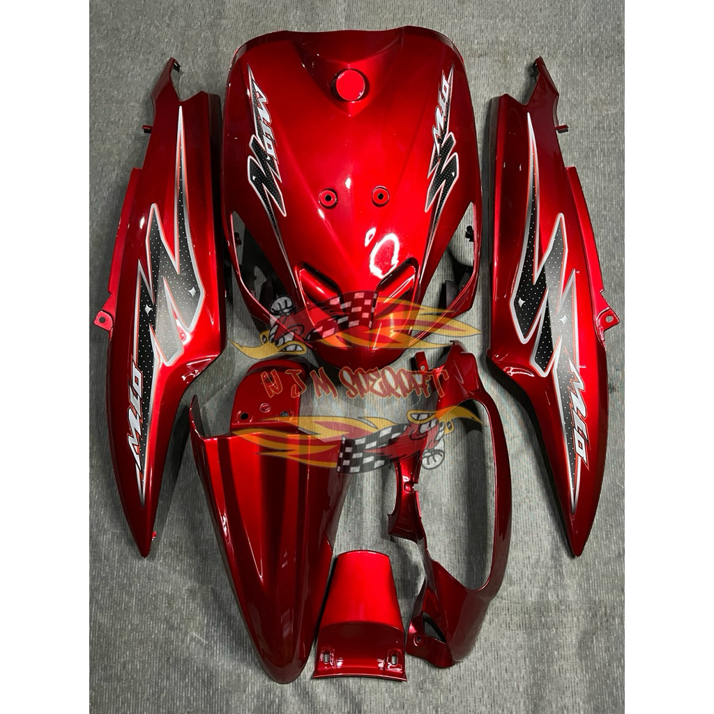 Jual Cover Full Body Halus Yamaha Mio Sporty Warna Merah Candy Plus ...