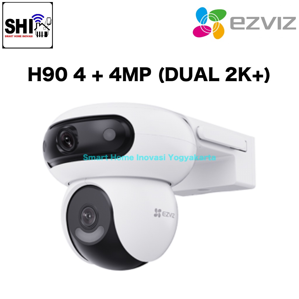 Jual EZVIZ IP Camera PTZ Outdoor H90 4 + 4MP (Dual 2K+) | Shopee Indonesia