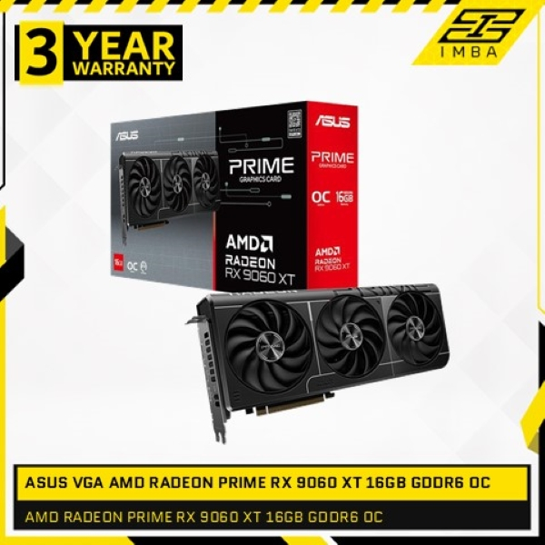 Jual ASUS VGA AMD RADEON PRIME RX 9060 XT 16GB GDDR6 OC | Shopee Indonesia