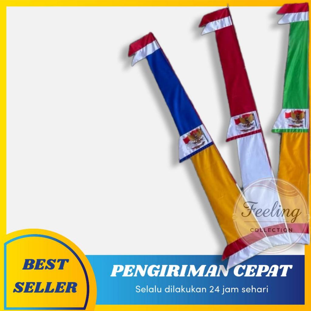 Jual Umbul-Umbul Merah Putih Rempel Bandir Jumbo Warna Warni Untuk Kemeriahan HUT Kemerdekaan RI ...