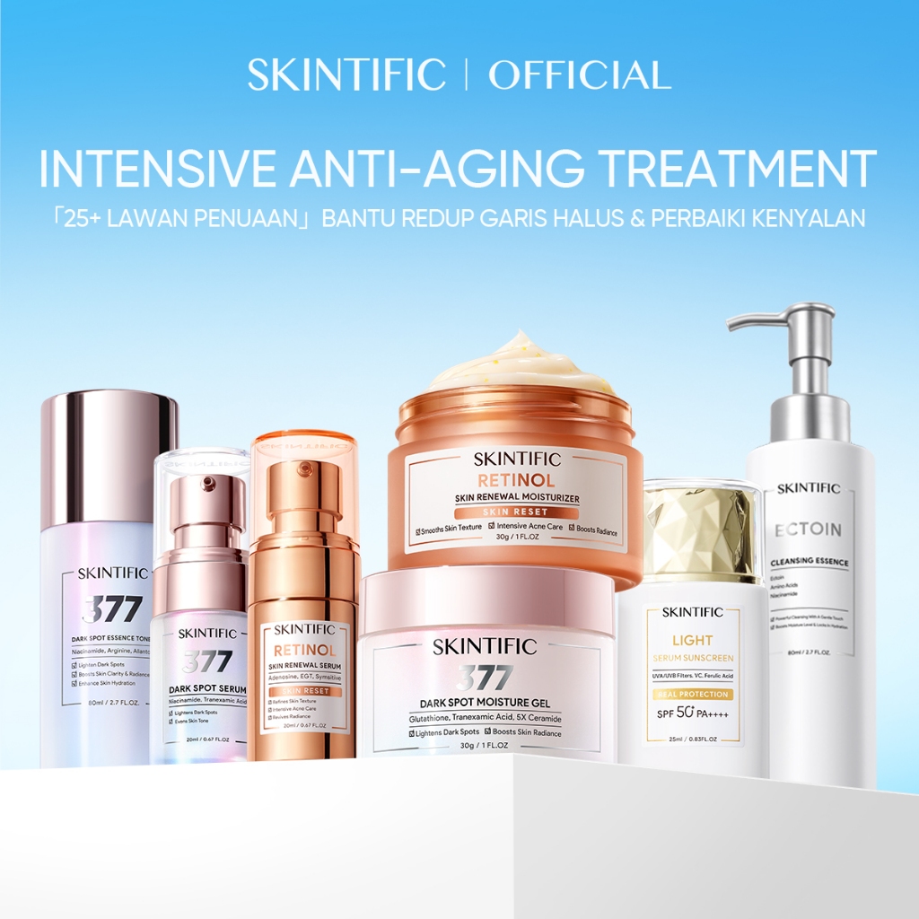 Jual SKINTIFIC-Anti-aging Series|Niacinamide Symwhite377 Retinol |Dark ...