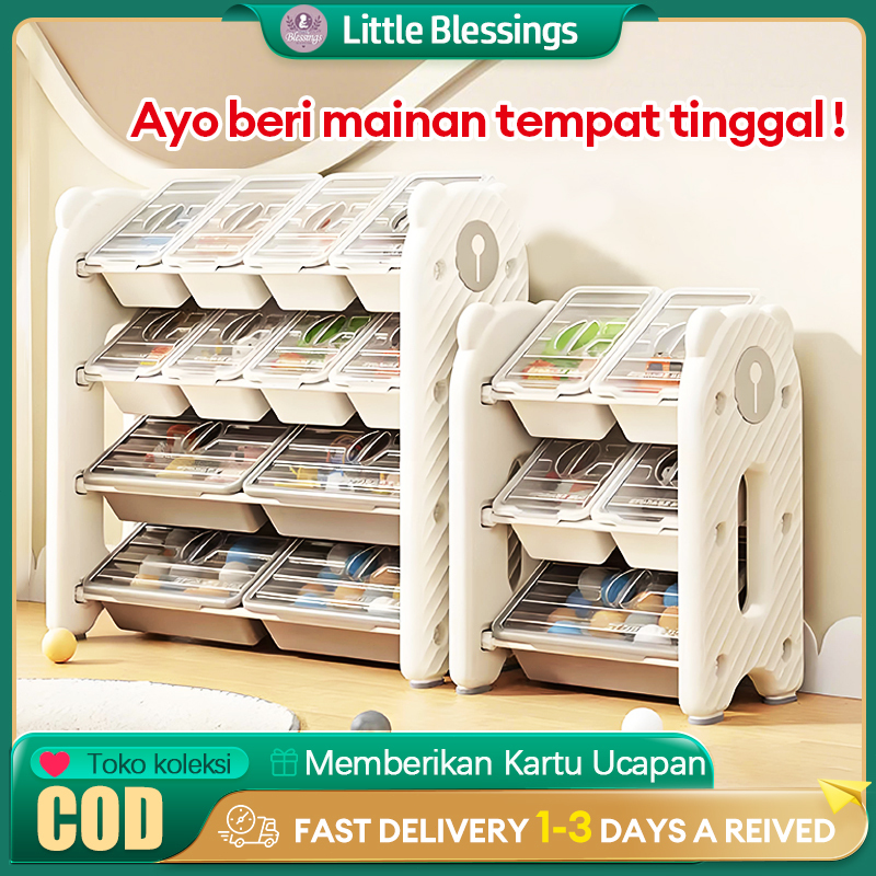 Jual Rak Penyimpanan bayi Rak Mainan Serbaguna Rak penyimpanan mainan ...