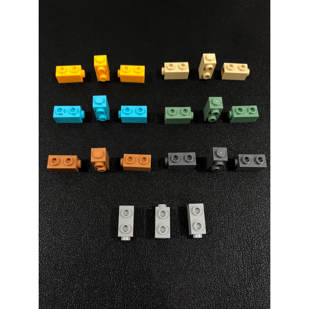 Jual Lego Parts - 32952 - Brick Modified 1 x 1 x 1 2/3 with Studs on ...