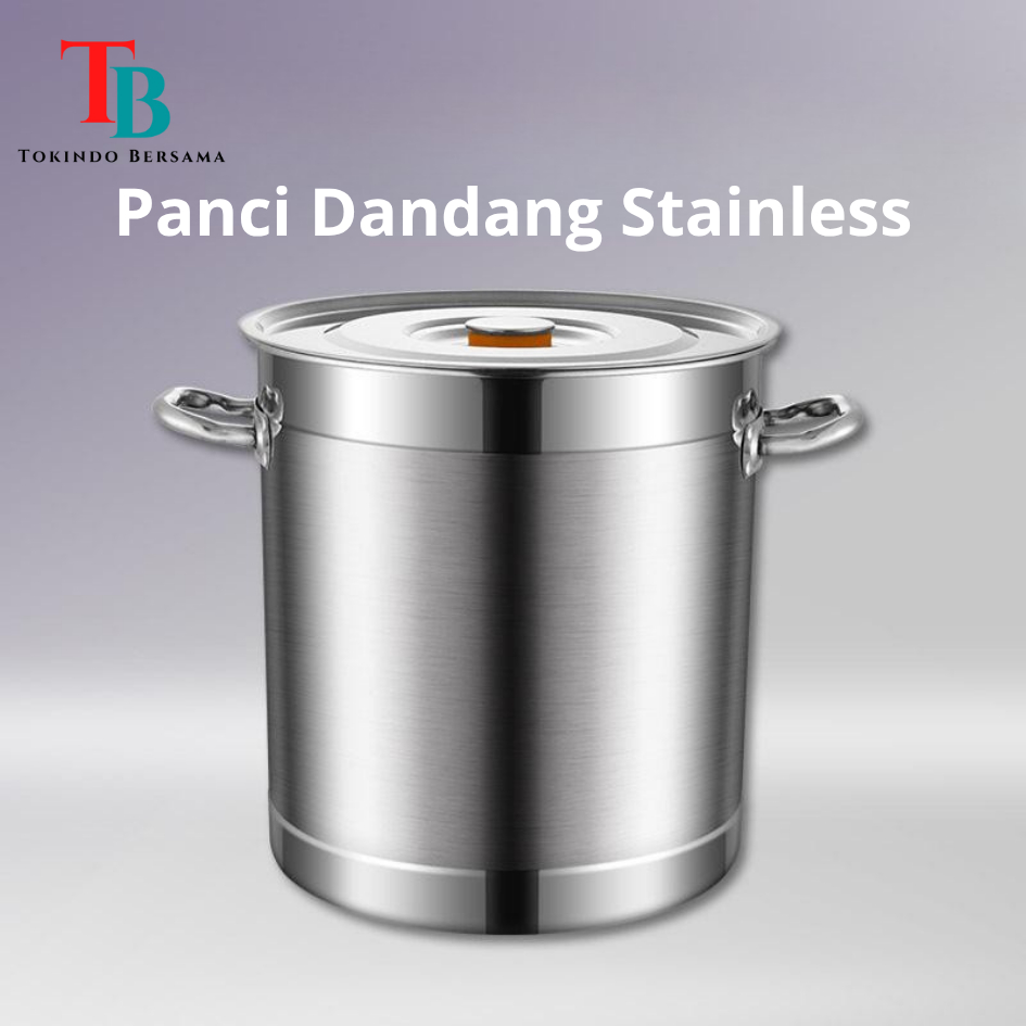 Jual Panci stock 30 cm pot Panci bakso panci kukus steamer stainless 25 ...