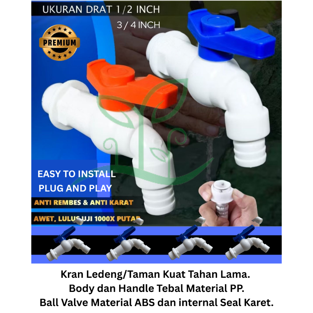 Jual Kran Tembok, Kran Engkol, Kran Ledeng Plastik ABS Kuat Tebal ...