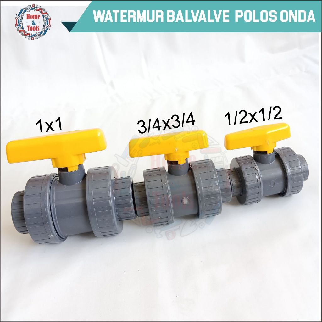 Jual WATERMUR BALVALVE POLOS ONDA/WATER MUR POLOS ONDA/MUR BALL VALVE ...