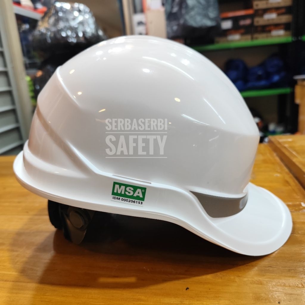 Jual Helm Safety MSA Base Ball Fastrack Bahan HDPE Safety Helmet MSA ...