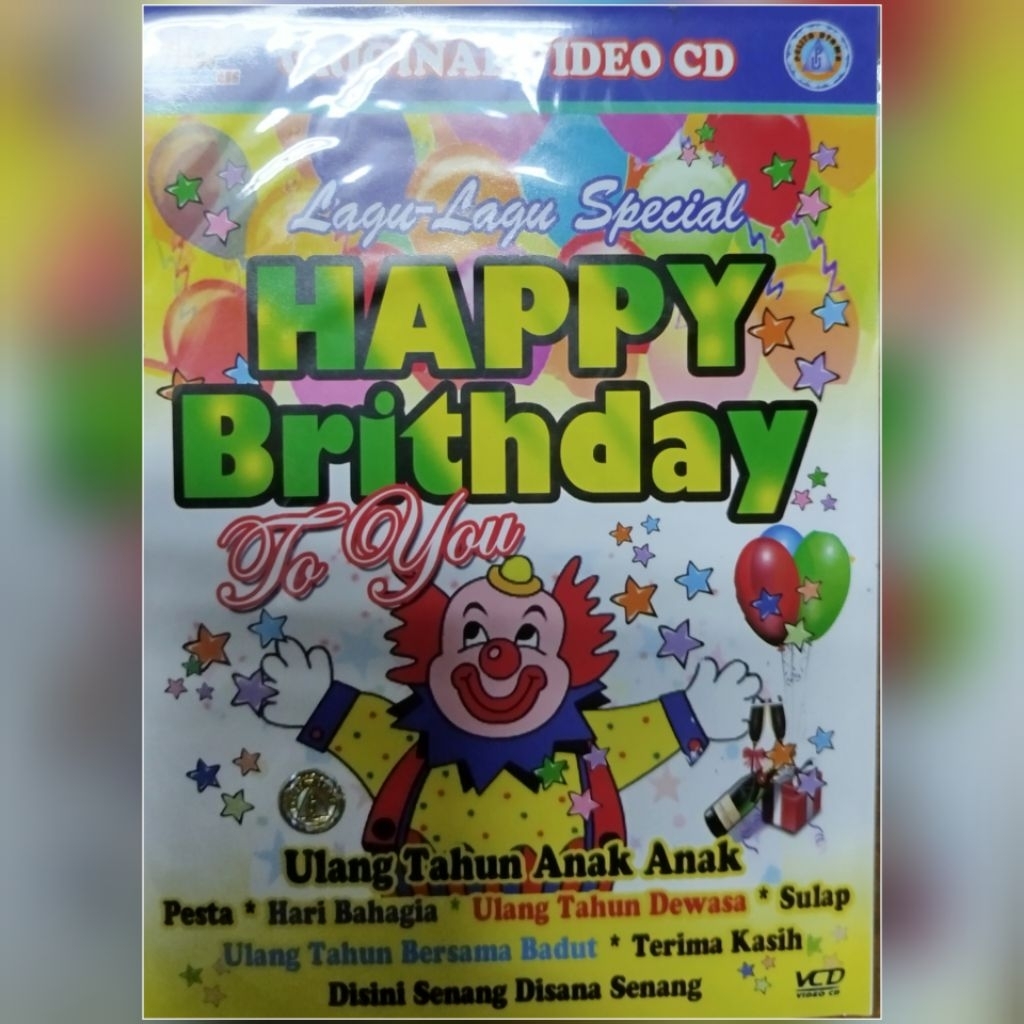 Jual Kaset lagu Anak anak SELAMAT ULANG TAHUN HAPPY BIRTHDAY TO YOU ...