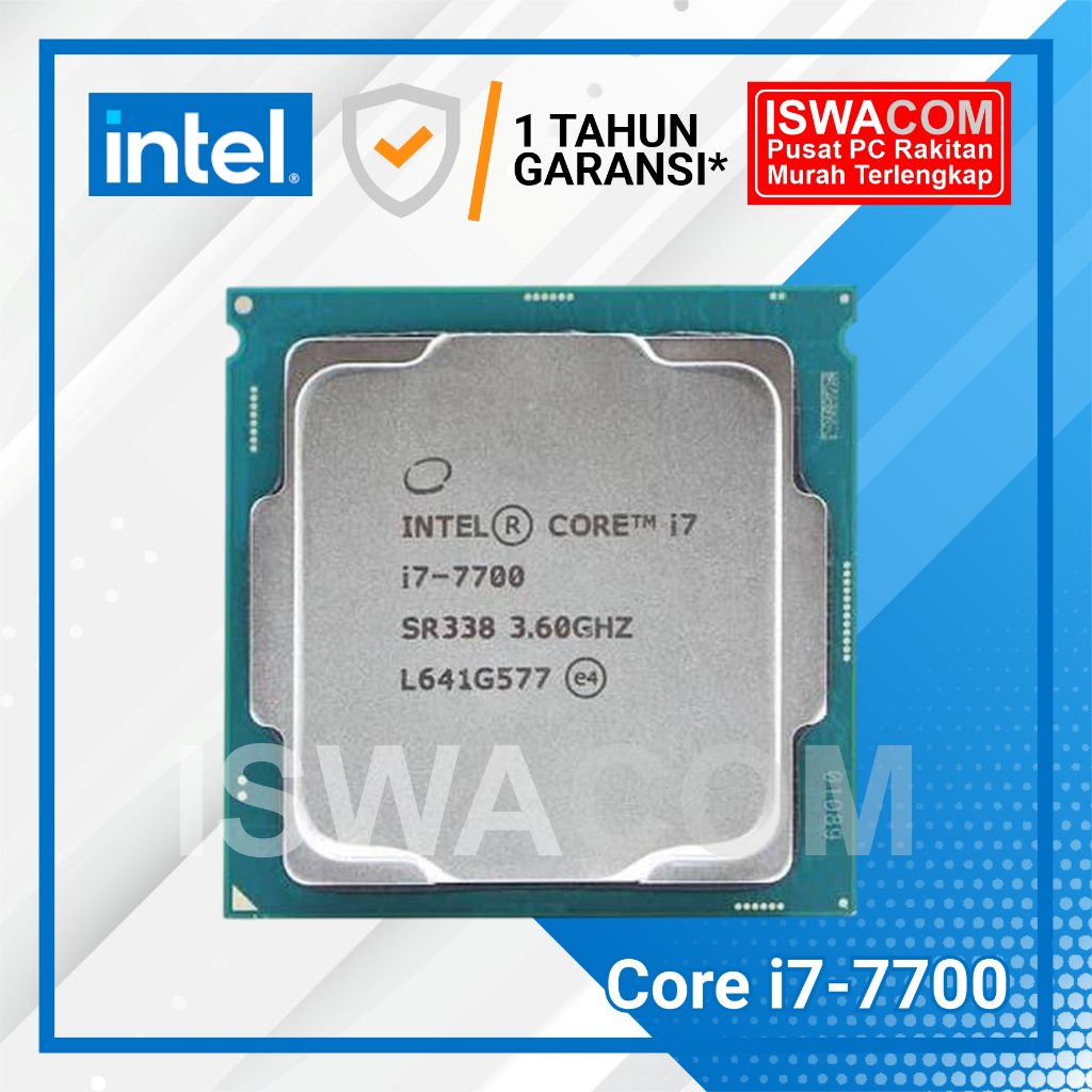Jual Processor Intel Core i7 7700 @4.20 Gh | Gen ke-7 | Lga 1151 | Shopee Indonesia
