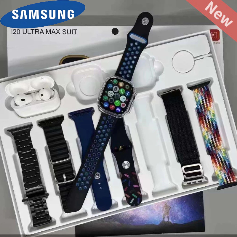 Jual SAMSUNG Official Watch i20 ULTRA MAX SUIT 10 in 1 Original ...