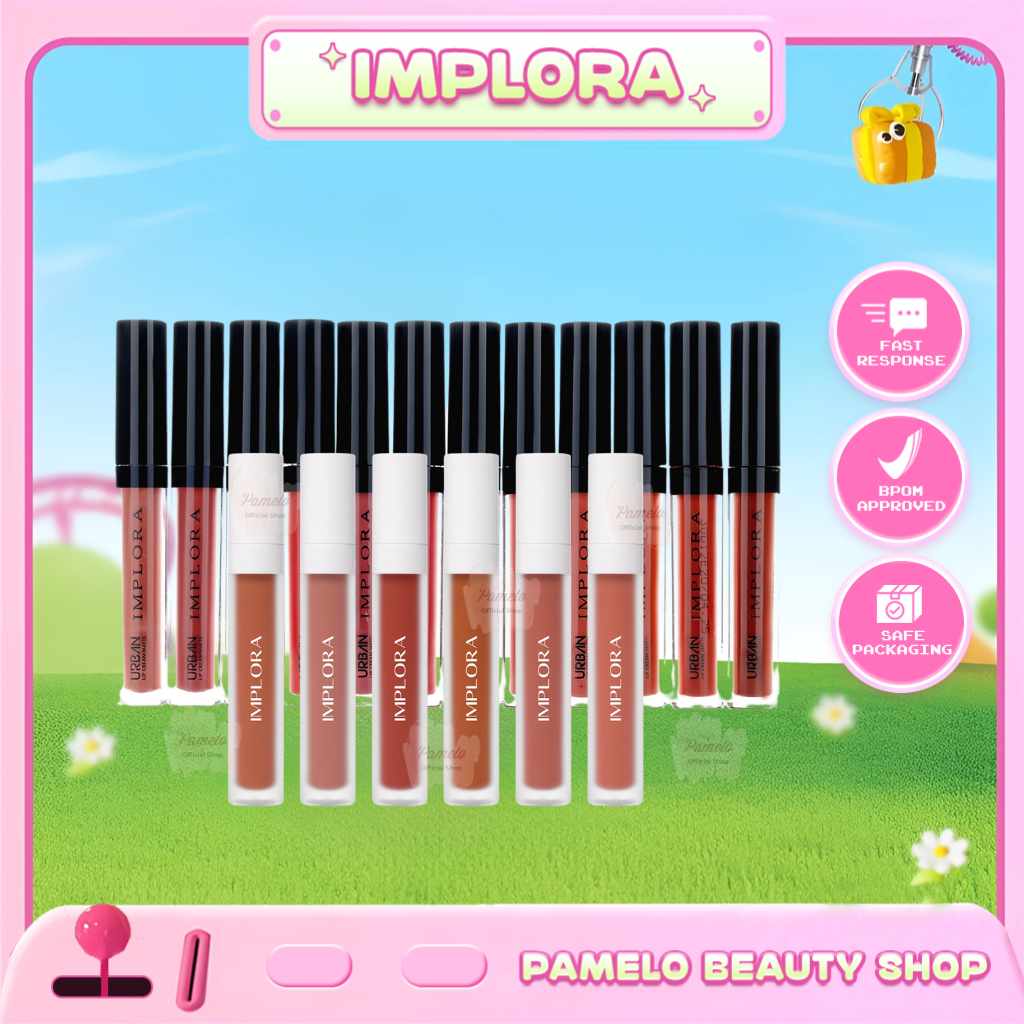 Jual IMPLORA URBAN MATTE LIPCREAM | Implora Lip Velvet Lipstick ...