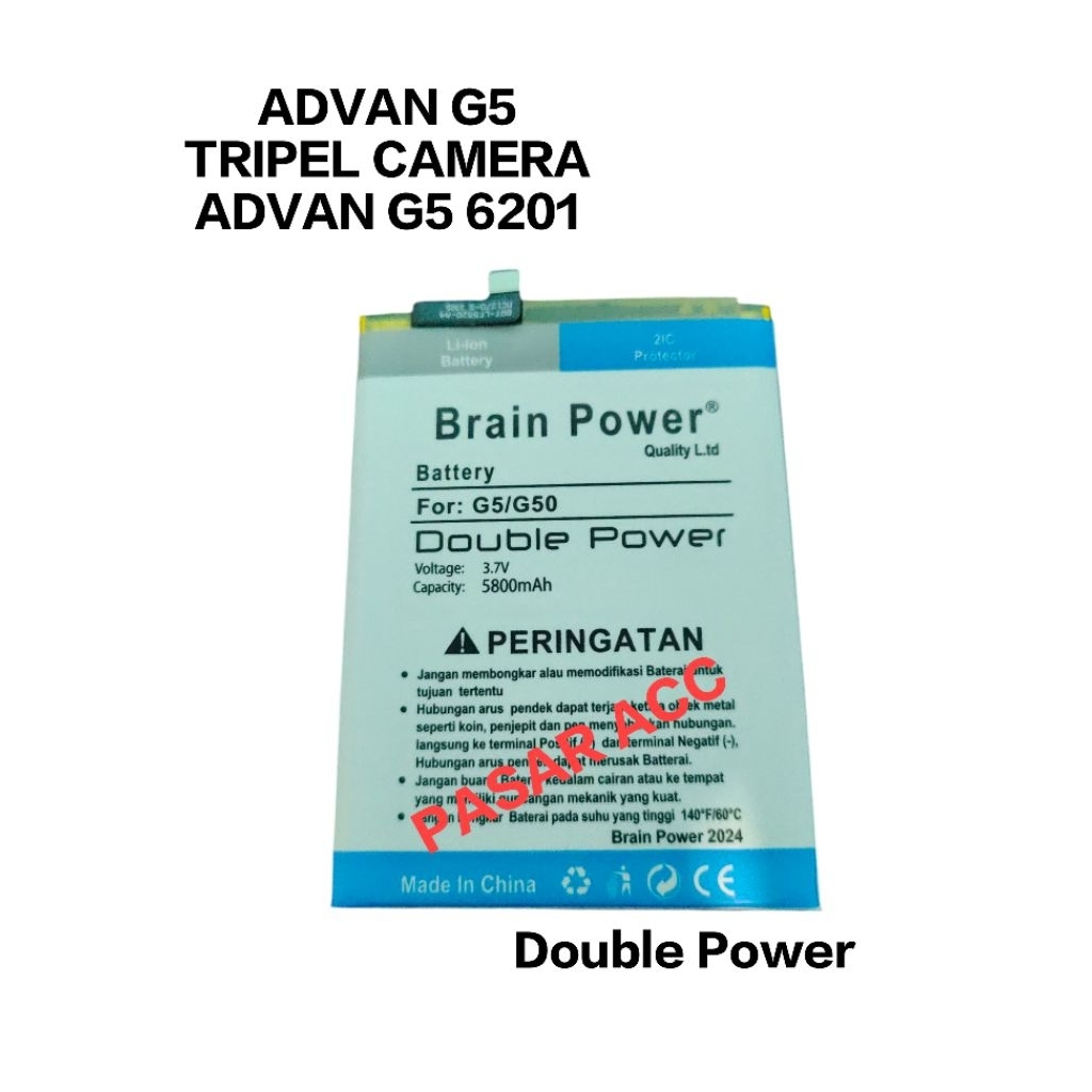 Jual Baterai Advan G5 6201 - Advan G5 Triple 3 Camera - Double Power ...