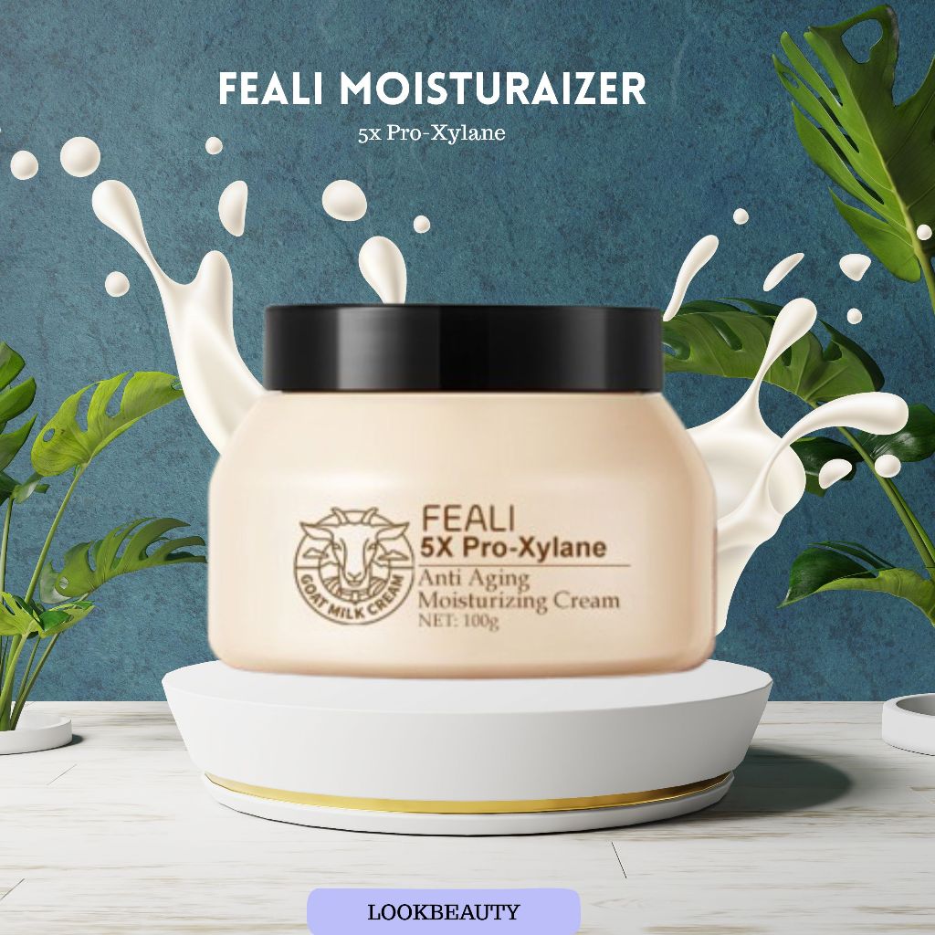 Jual FEALI Moisturizer Cream and Goat Milk Anti-Aging Pelembab Wajah ...
