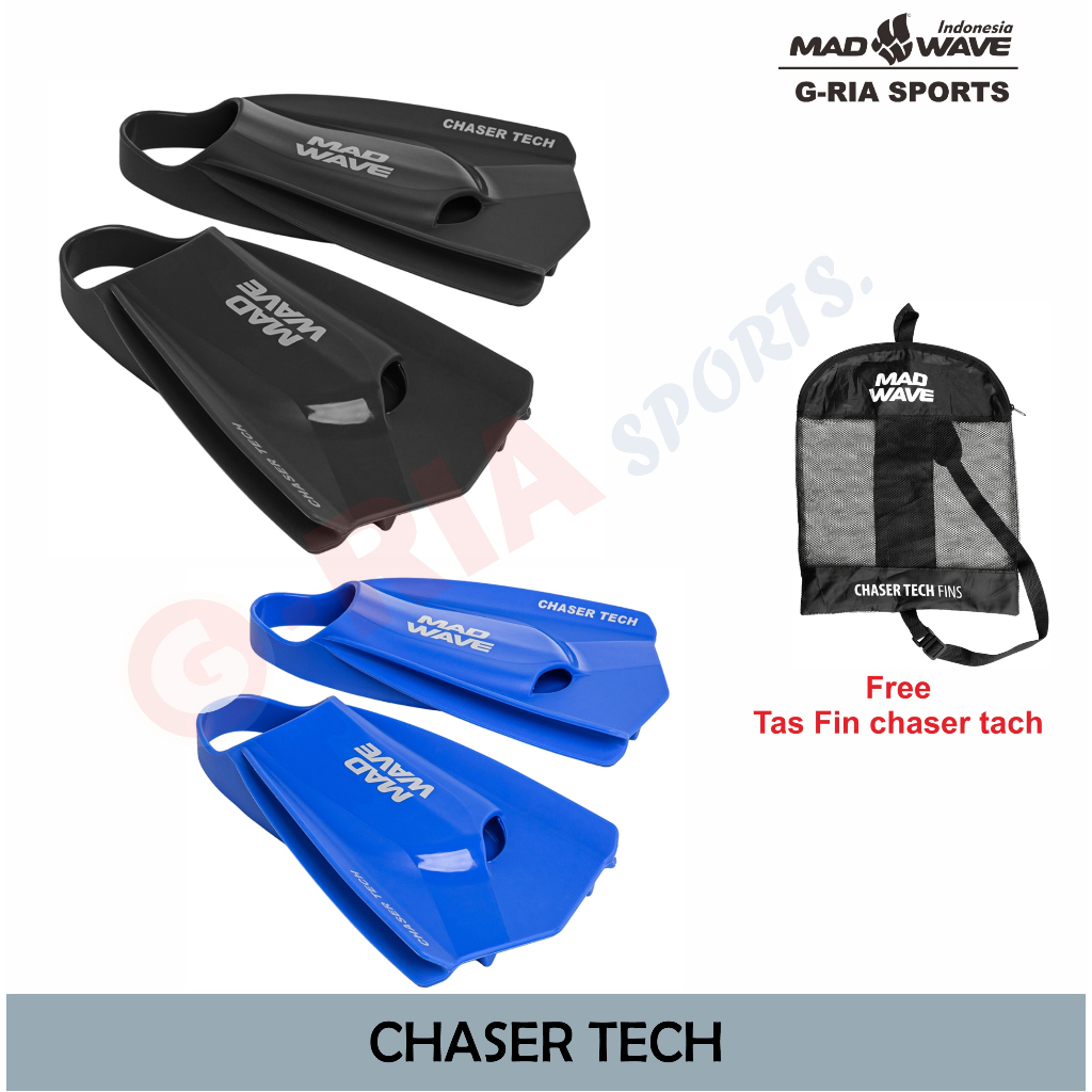 Jual Chaser Tech Fins Original Mad Wave | Shopee Indonesia