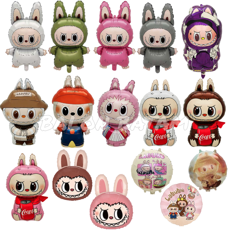 Jual Balon Foil JUMBO Labubu Bulat Labubu new | Shopee Indonesia