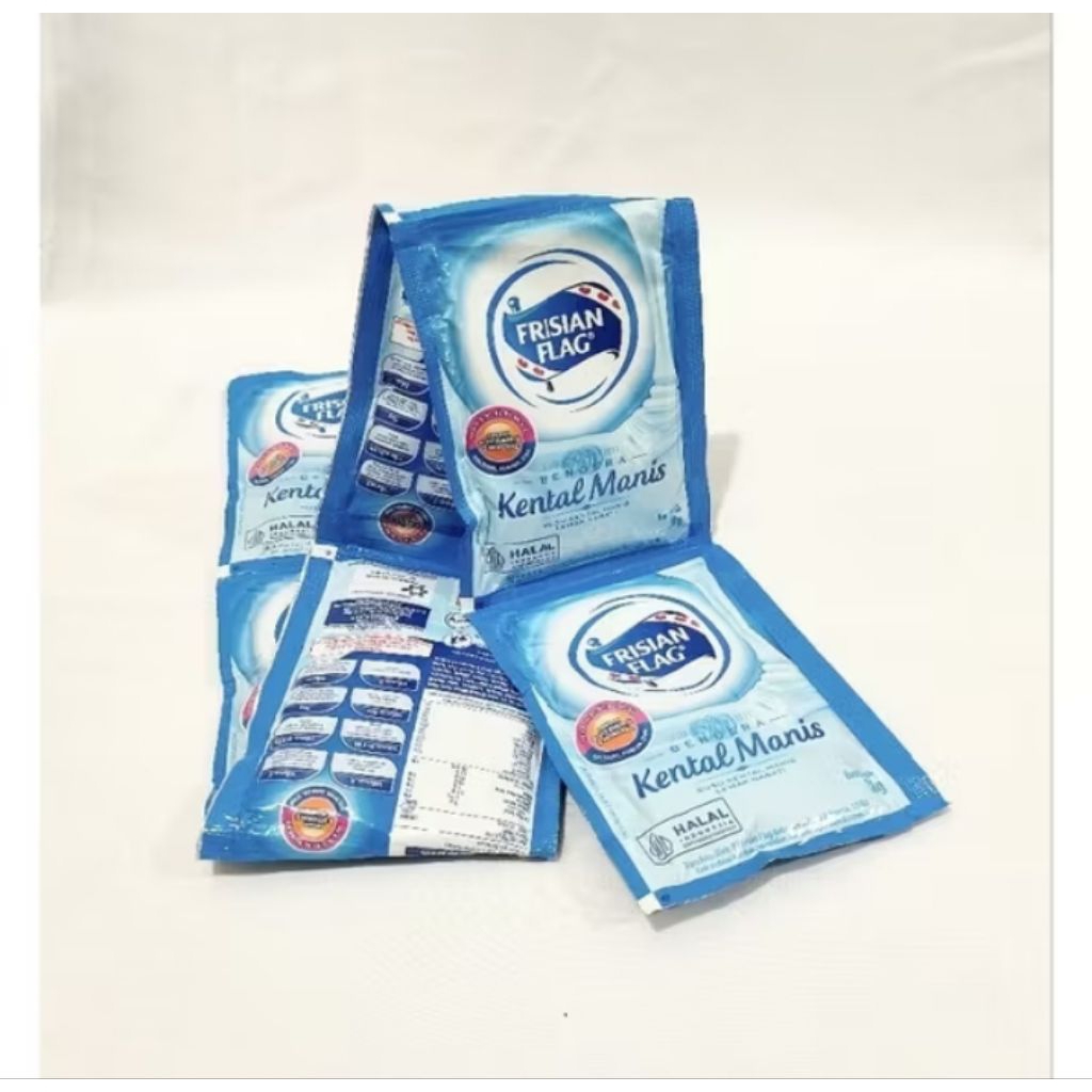 Jual 1Renceng SKM susu kental manis Frisian flag putih 38 gr/ sashet ...