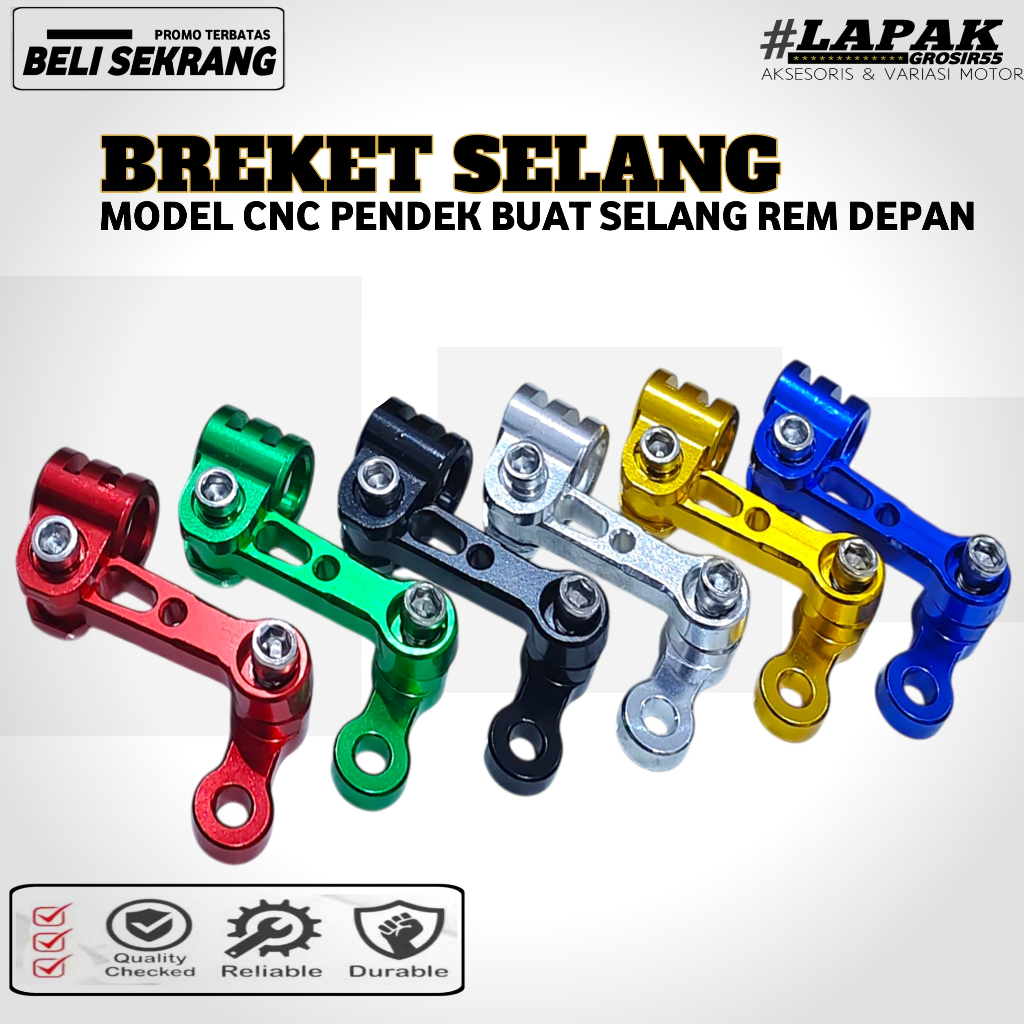 Jual Bracket Selang rem depan Kotak ARAI Breket Selang rem ARAI Full ...