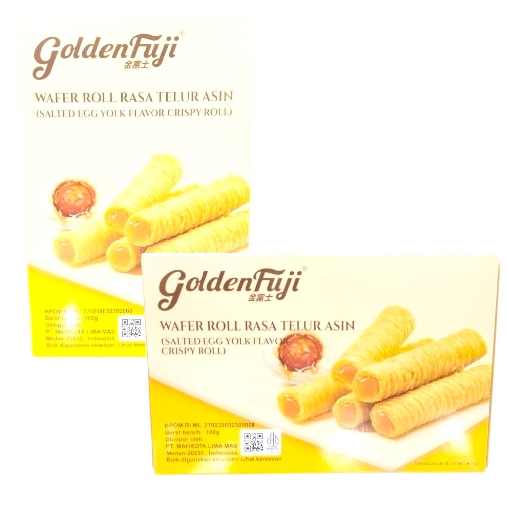 Jual GOLDEN FUJI SALTED EGG YOLK CRISPY ROLL | Shopee Indonesia