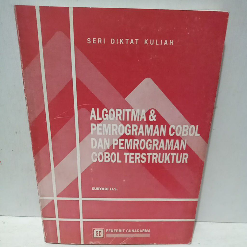 Jual Buku Original ALGORITMA & PEMROGRAMAN COBOL DAN PEMROGRAMAN COBOL ...