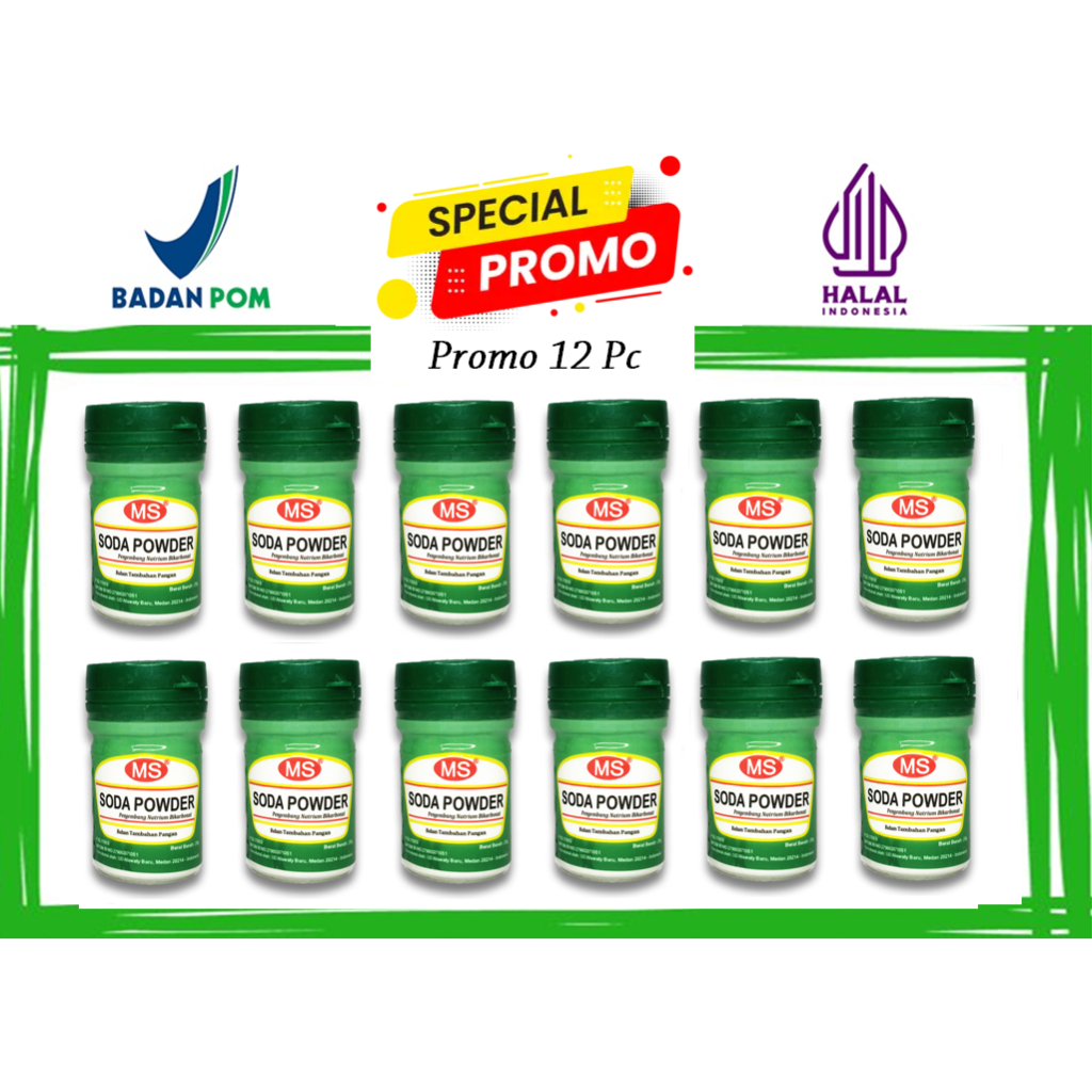 Jual bahan kue pengembang Soda Powder / baking soda / soda kue - MS ...
