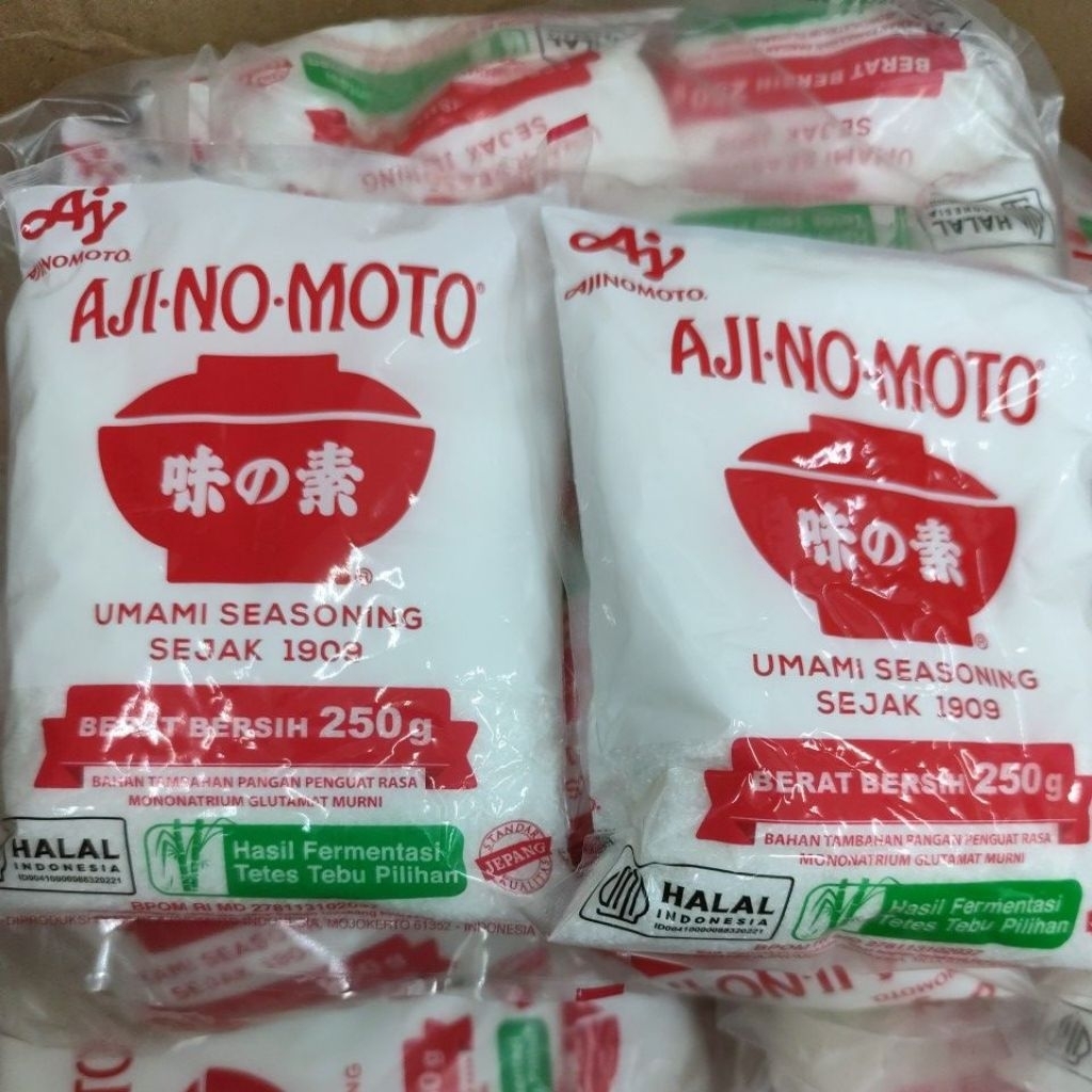 Jual Micin Ajinomoto Penambah rasa Makanan 250gx2pcs | Shopee Indonesia