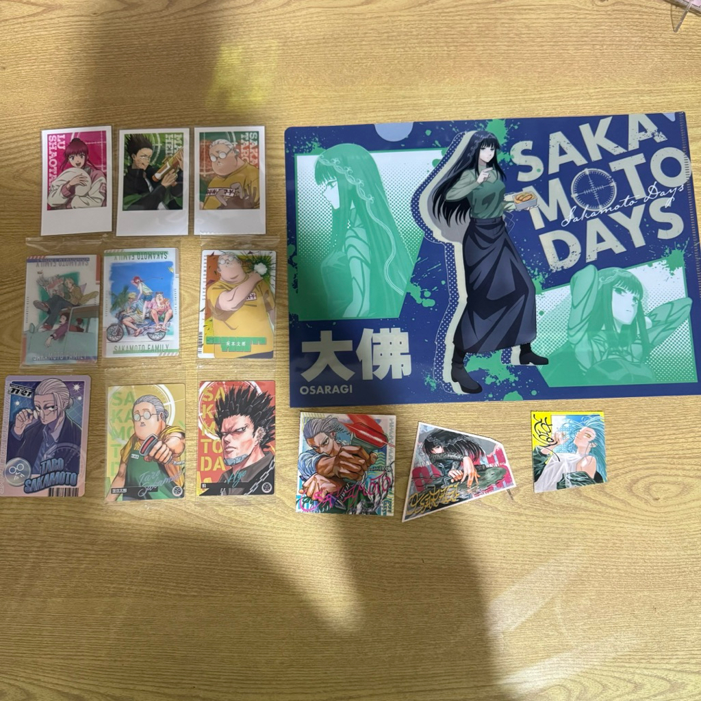 Jual sakamoto days official merch osaragi, rion, sakamoto, lu shaotang ...