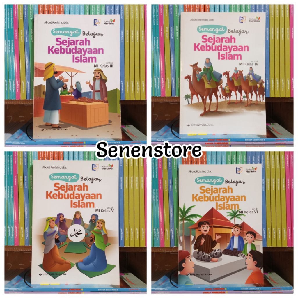 Jual Buku Semangat Belajar SKI Sejarah Kebudayaan Islam Kelas 3 4 5 6 MI Kurikulum Merdeka ...