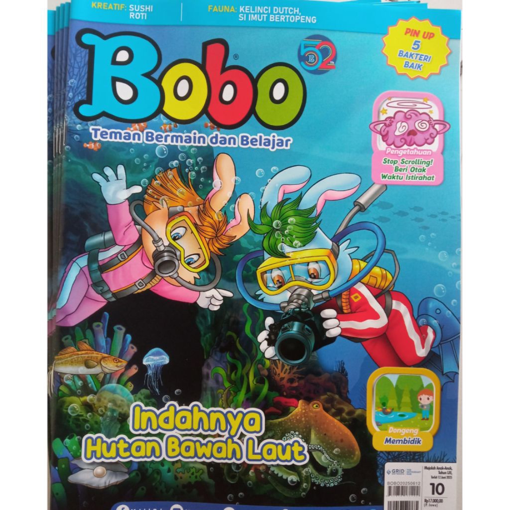 Jual Majalah Bobo Edisi 10 (Juni 2025) | Shopee Indonesia