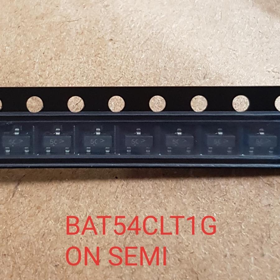 Jual DIODA SBD BAT54 BAT54CLT1G SOT-23 Kaki-3 Original ON Semiconductor ...