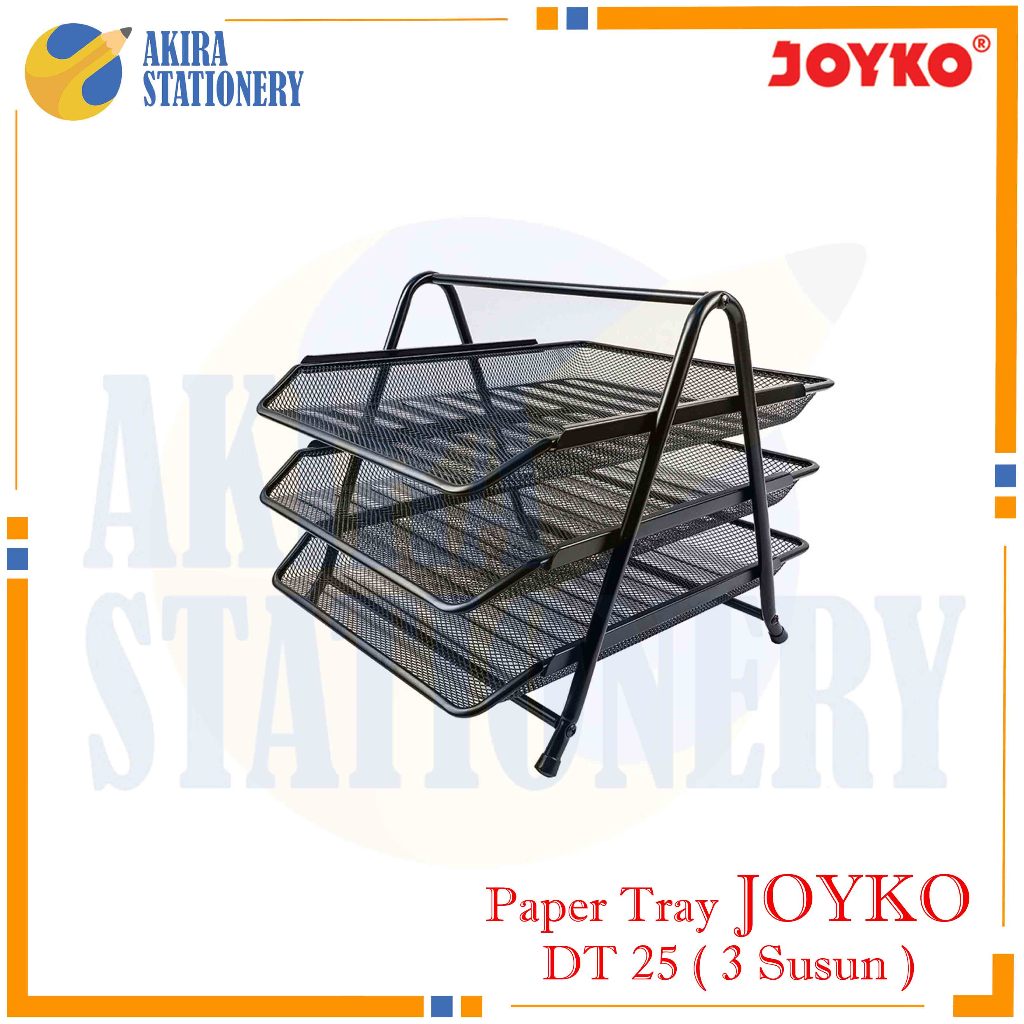 Jual Rak Susun Besi Dokumen 3 Tingkat JOYKO DT 25 / Document Tray Steel ...