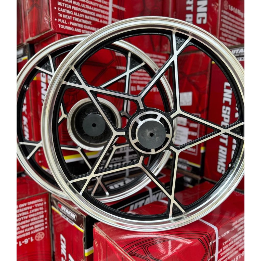 Jual velg mutakin model bintang ring 18 pnp ke rx king rxz rxs | Shopee ...