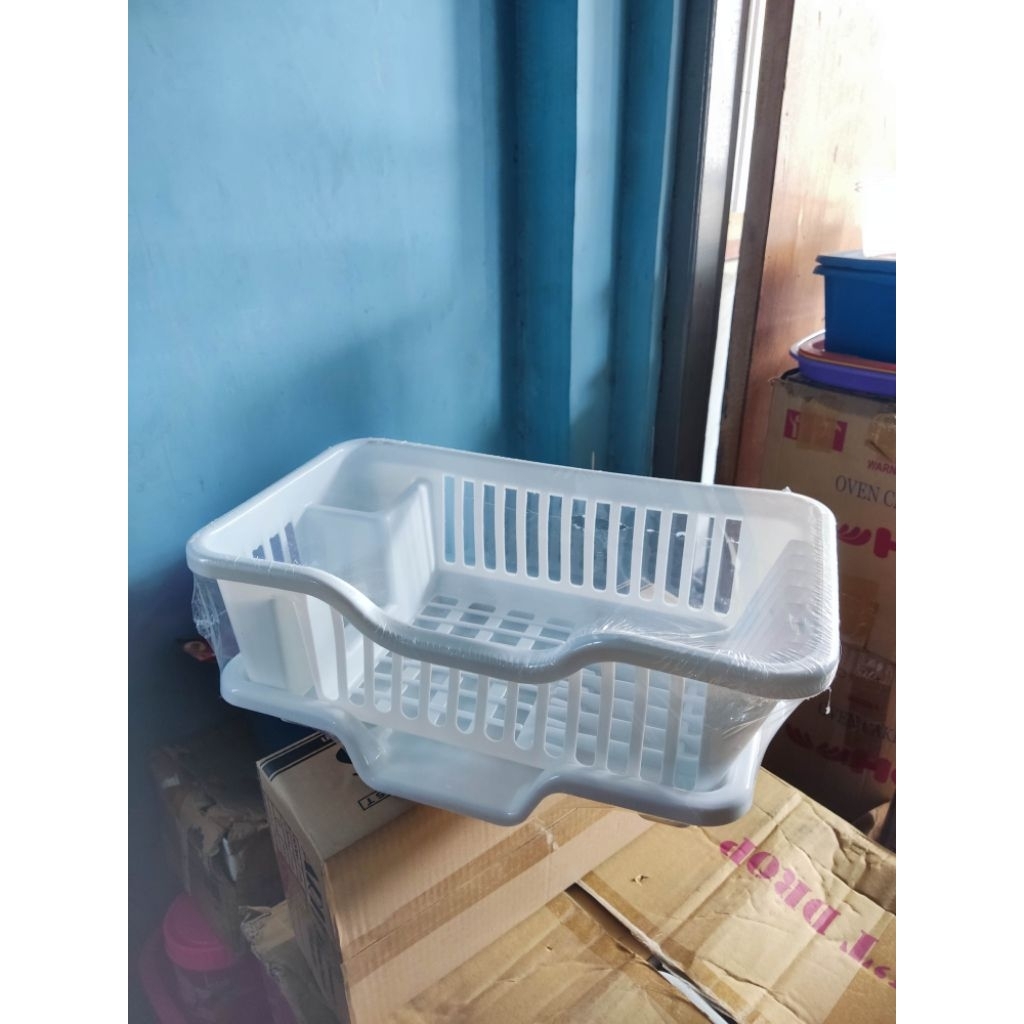 Jual Rak piring / Peniris piring tempat terisan plastik / Tempat cuci ...