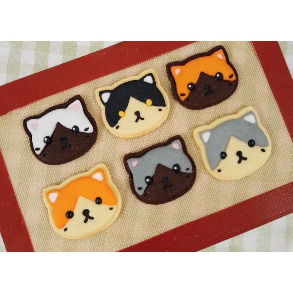Jual Cat Rilakkuma Shiba Inu Sugar Cookies Character Cookies Kue Kering ...